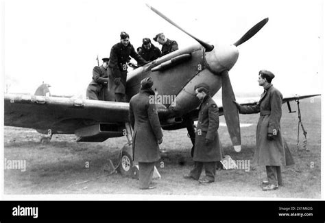 Pupils Of An Raf Operational Training Unit In Scotland Are Introduced