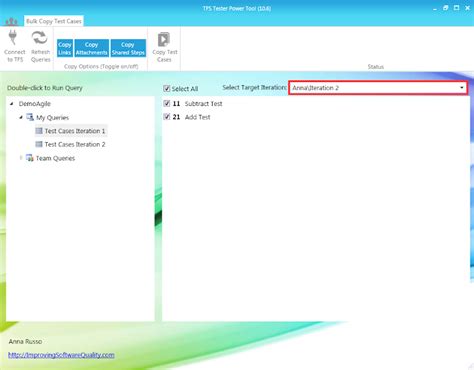 Tfs 2013 Tester Power Tool Bulk Copy Test Cases For Microsoft Test