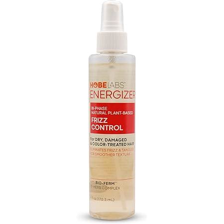 Amazon.com : Hobe Labs Energizer Frizz Control 6 oz | Eliminate Frizz ...