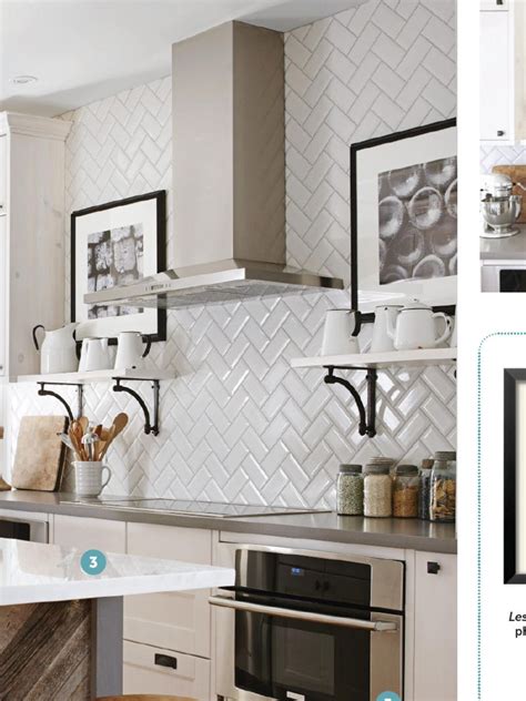 Achieve An Unparalleled Look With Herringbone Pattern Backsplash Tile