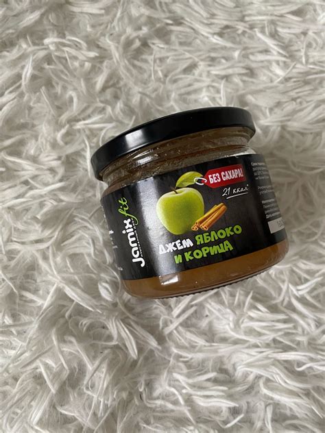 Джем без сахара Jamix fit яблоко и корица | отзывы