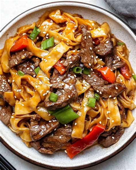 Spicy Beef Noodles Recipe Evelynseats