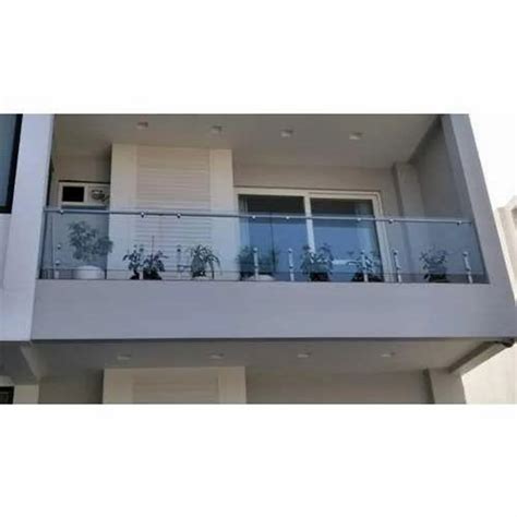 Balcony Glass Railing For Home At ₹ 1350sq Ft In Lucknow Id