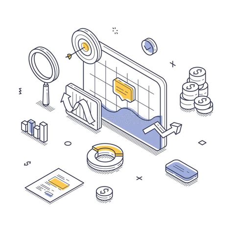 Modern Vector Illustration Of Business Analytics And Data Visualization