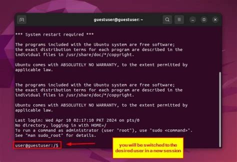 4 simple ways to linux switch users