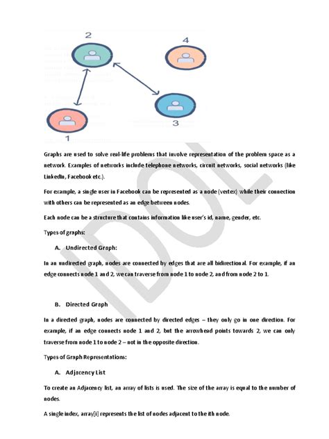 Ass Basic Data Structure Graphs Are Used To Solve Real Life Problems That Involve Studocu