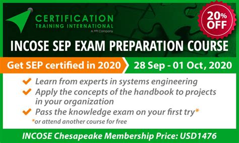 Cti Incose Sep Exam Preparation Course — Incose Chesapeake Chapter