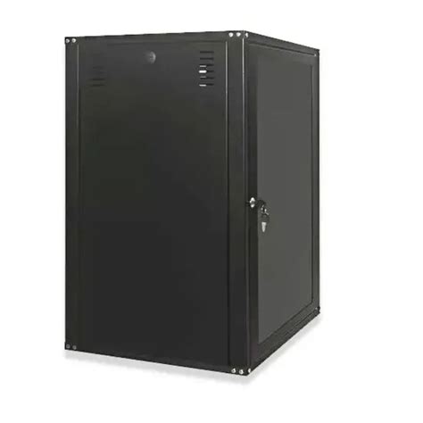 Mini Rack 16u De Parede Fechado Padrão 19 No Boleto Multcabos