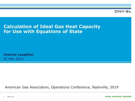 pdf calculation of ideal gas heat capacity for use with equations of
