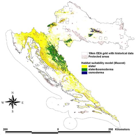 Maxent Habitat Suitability Derived Maps Based On Variables Representing Download Scientific