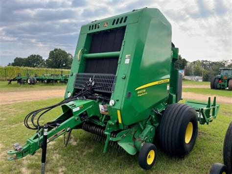 2018 John Deere 460m Round Baler 1e0460mdcjj443345 Lasseter Equipment