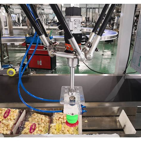 3 Axis Delta Robot For Food Pick And Place High Perform Packing Robot Arm