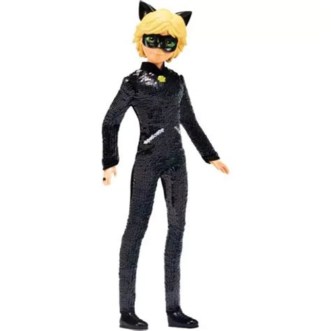 Miraculous Ladybug Adrien To Cat Noir Flip Fashion Doll £2699 Picclick Uk