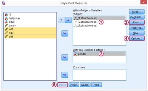 Spss Repeated Measures Anova Tutorial Ii