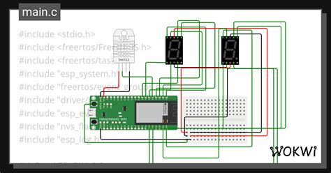 atividade sensor temperatura final wokwi arduino and esp32 simulator