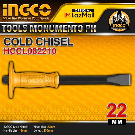 Ingco 22mm 16mm 250mm Cold Chisel Hccl082210 Ingco Tools Monumento Lazada Ph