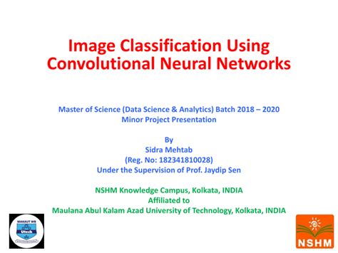 Pdf Image Classification Using Convolutional Neural Networks