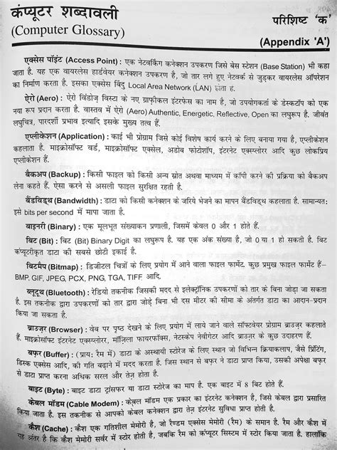 computer glossary