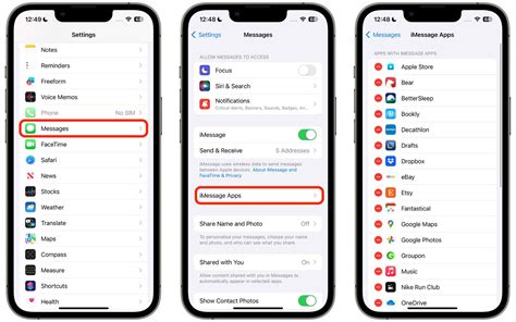 IOS How To Delete IMessage Apps MacRumors