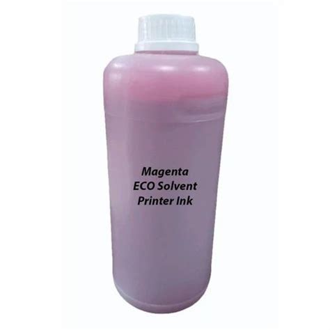 Magenta Eco Solvent Printer Ink Packaging Size 1l At ₹ 700bottle In