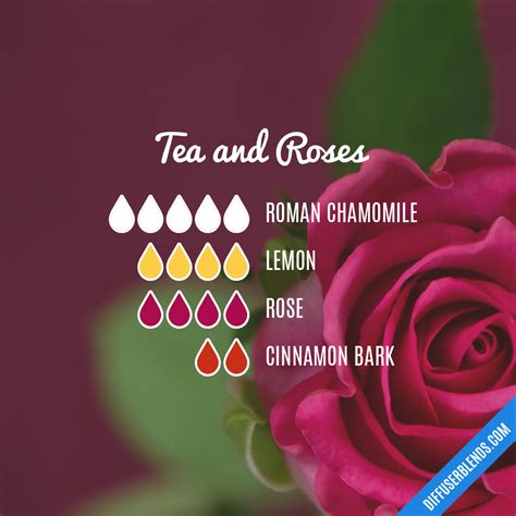 Tea And Roses — Essential Oil Diffuser Blend Essential Oil Diffuser