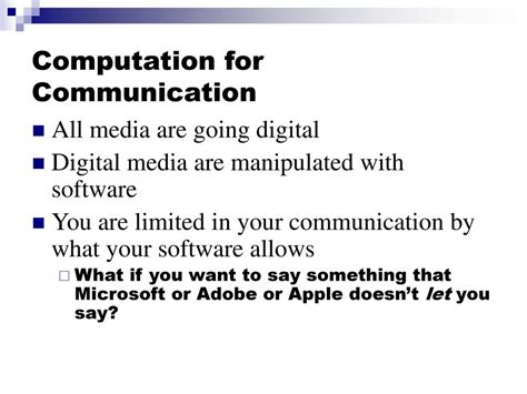cs1315 introduction to media computation ppt download