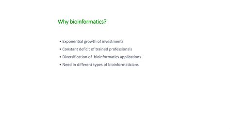 what is bioinformatics pdf