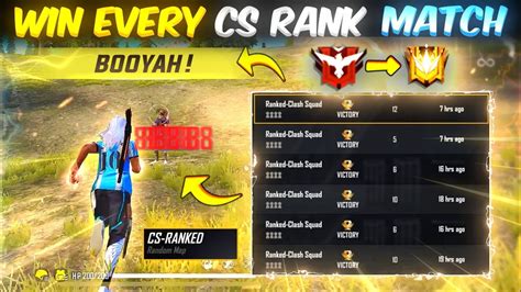 Win Every Cs Ranked Game In Free Fire Clash Squad Rank Pro Tips