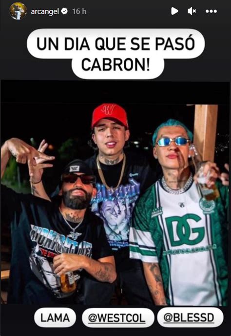 Arcángel Le “hizo El Feo” A La Liendra Solo Público A Westcol Infobae