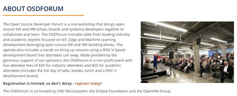 Updated About Text Issue Openhwgroup Osdforum Org GitHub