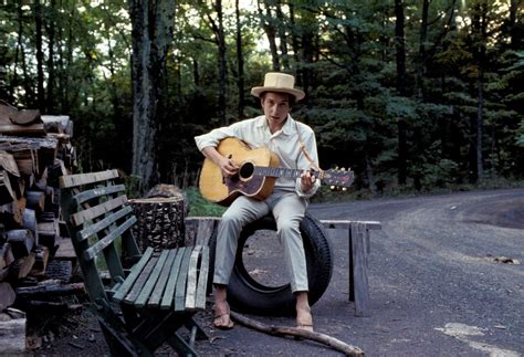 Bob Dylan At Home By Elliott Landy Woodstock 1968 Time