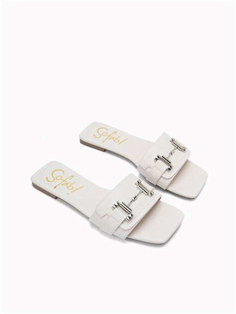 Valery Flat Slides Sofab