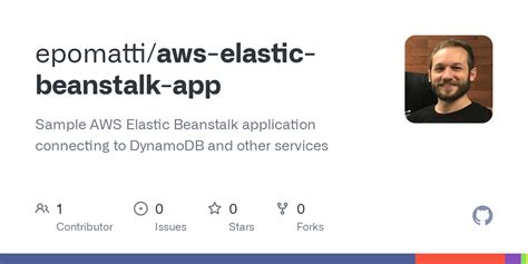 GitHub Epomatti Aws Elastic Beanstalk App Sample AWS Elastic Beanstalk Application Connecting