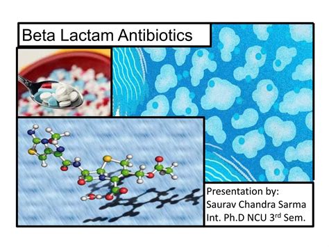Beta Lactam Antibiotics Pptx Chemistry Science