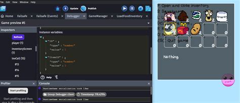 Saving And Loading An Inventory Solved How Do I Gdevelop Forum