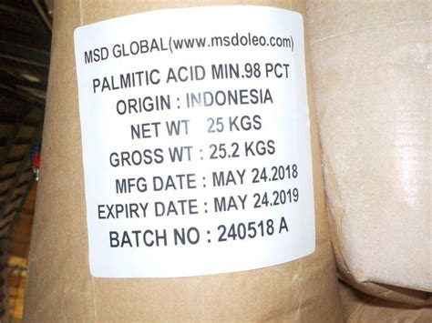 Palmitic Acid 99 At 14700 Inr At Best Price In Mumbai Maharashtra