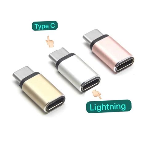 Jual Adapter Konverter Kepala Charger Micro Usb Tipe C Untuk Android Ios Iphone Sambungan