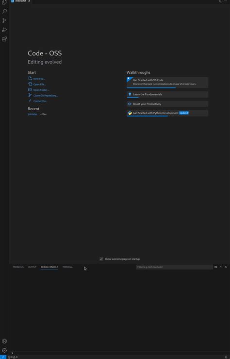 Visual Studio Code Is It Possible To Have A Vscode Panel On The Top And Bottom Stack Overflow