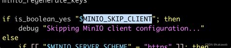 minio is already stopped的解决方案 adding local minio host to mc