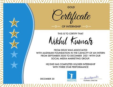 Nikhil Kumar On Linkedin Thank You Aashman Foundation For This