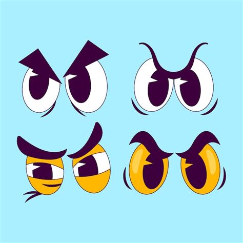 Angry Eyes Clip Art