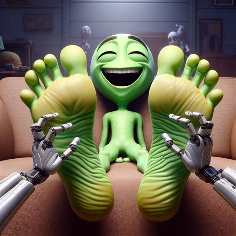Bing Ai Big Alien Feet Tickled 2 By Artificaltickler On Deviantart