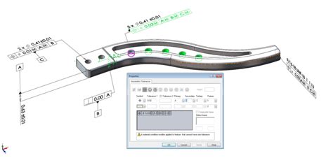 Ensure Solid Gdandt Datum Practices With Solidworks Mbd Engineers Rule