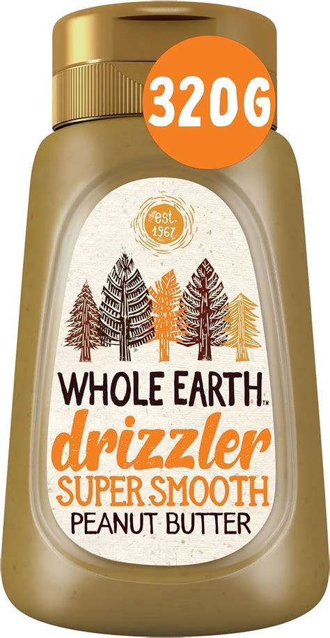 Whole Earth Drizzler Original Roasted Peanut Butter Super Smooth