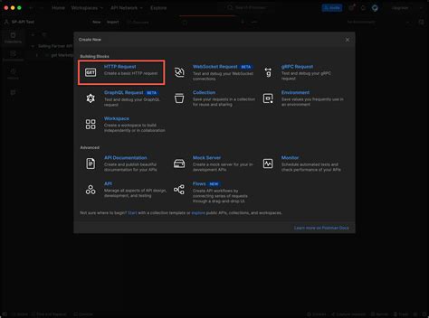 using postman for selling partner api models