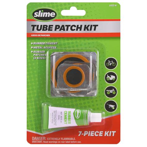 Slime Seven Piece Bike Inner Tube Patch Kit 1022 A Walmart Business