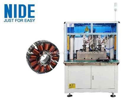 Automatic Fan Dc Motor Stator Winding Machine 120 Rpm Efficiency