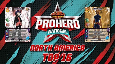 North American Pro Hero National Top 16 Jiro Vs Kamui Mha Ccg