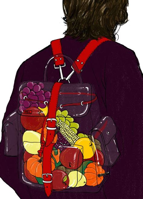 Amanda Lanzone Art Illustration Thanksgiving Bag Illustration