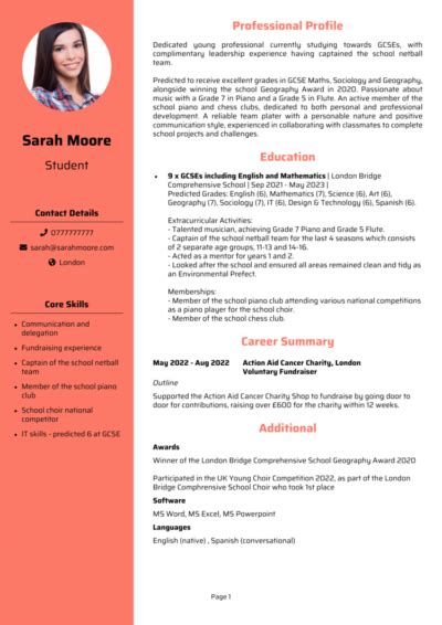 Write A Cv With No Experience In 2025 [start Your Career]